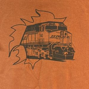 Gildan | Shirts & Tops | Bnsf Rail Road Kids Tshirt | Poshmark